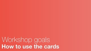 Workshop methods for designing with persuasive patterns | PPT