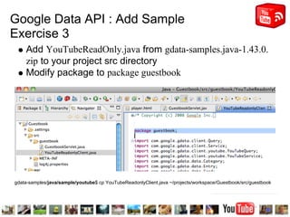 YouTube APIs Workshop | PDF