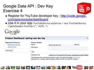 YouTube APIs Workshop | PDF