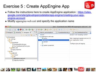 YouTube APIs Workshop | PDF