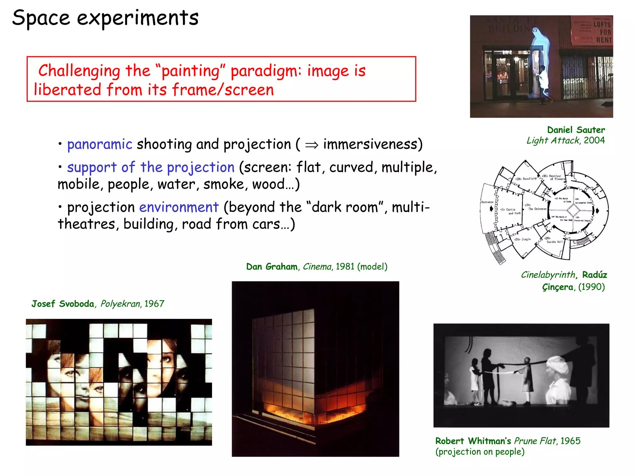 Time Delayed Cinema | PPT