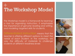 Workshop model | PPT