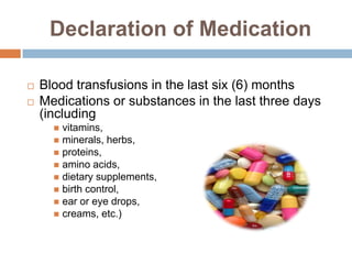 The Doping Control Process | PPTX