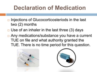 The Doping Control Process | PPT