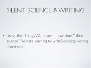 Composing Science: Using Writing Effectively in Science Classrooms | PDF