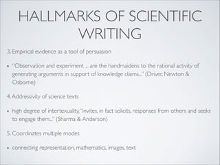 Composing Science: Using Writing Effectively in Science Classrooms | PDF