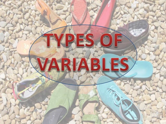 Different types of variables | PPTX