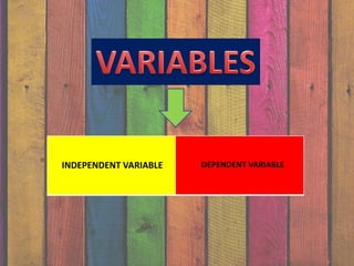 Different types of variables | PPTX