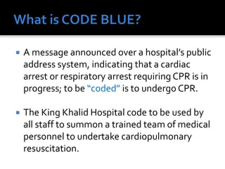 Code Blue | PPT