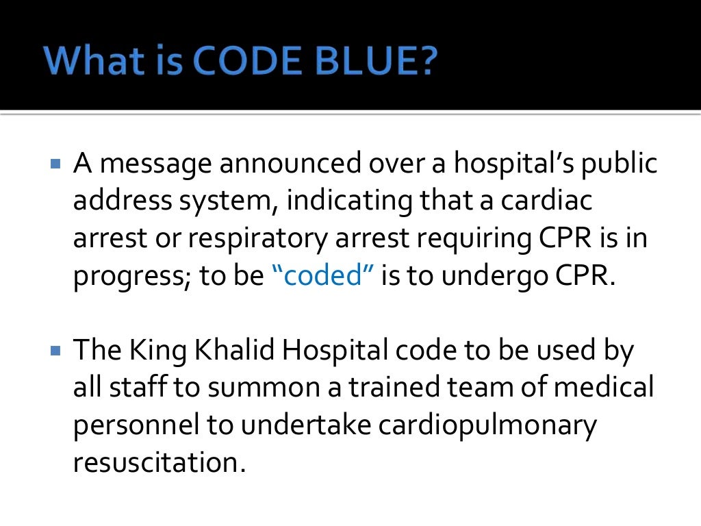 Code Blue