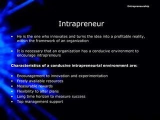 Workshop on entrepreneurship | PPT