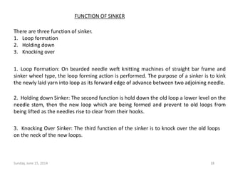 Workshop on fabrics manufacturing technology | PPTX