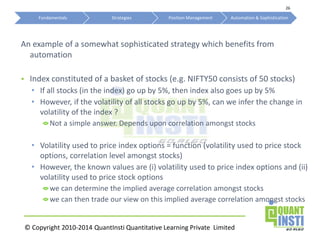 Managing an Option Portfolio and how Automated Trading makes it easier ...