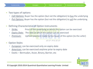 Managing an Option Portfolio and how Automated Trading makes it easier ...
