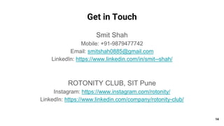 Workshop on Pitching | PPTX