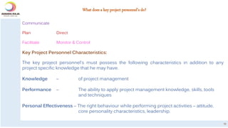 Basics in Project Management | PPTX