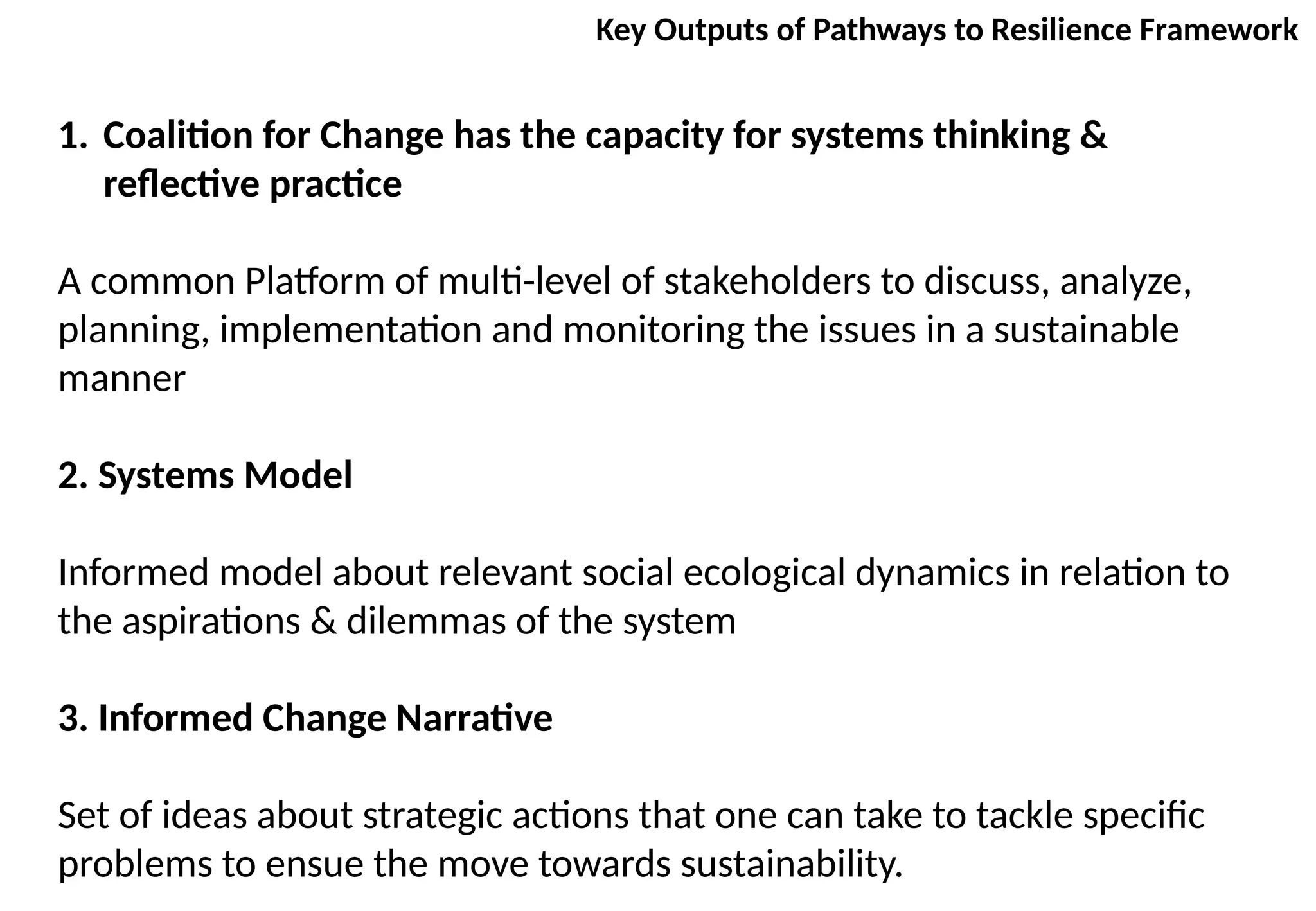 Workshop to detail the resilience character | PPT