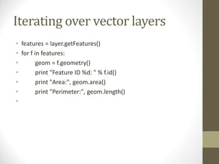 Workshop with python qgis | PDF