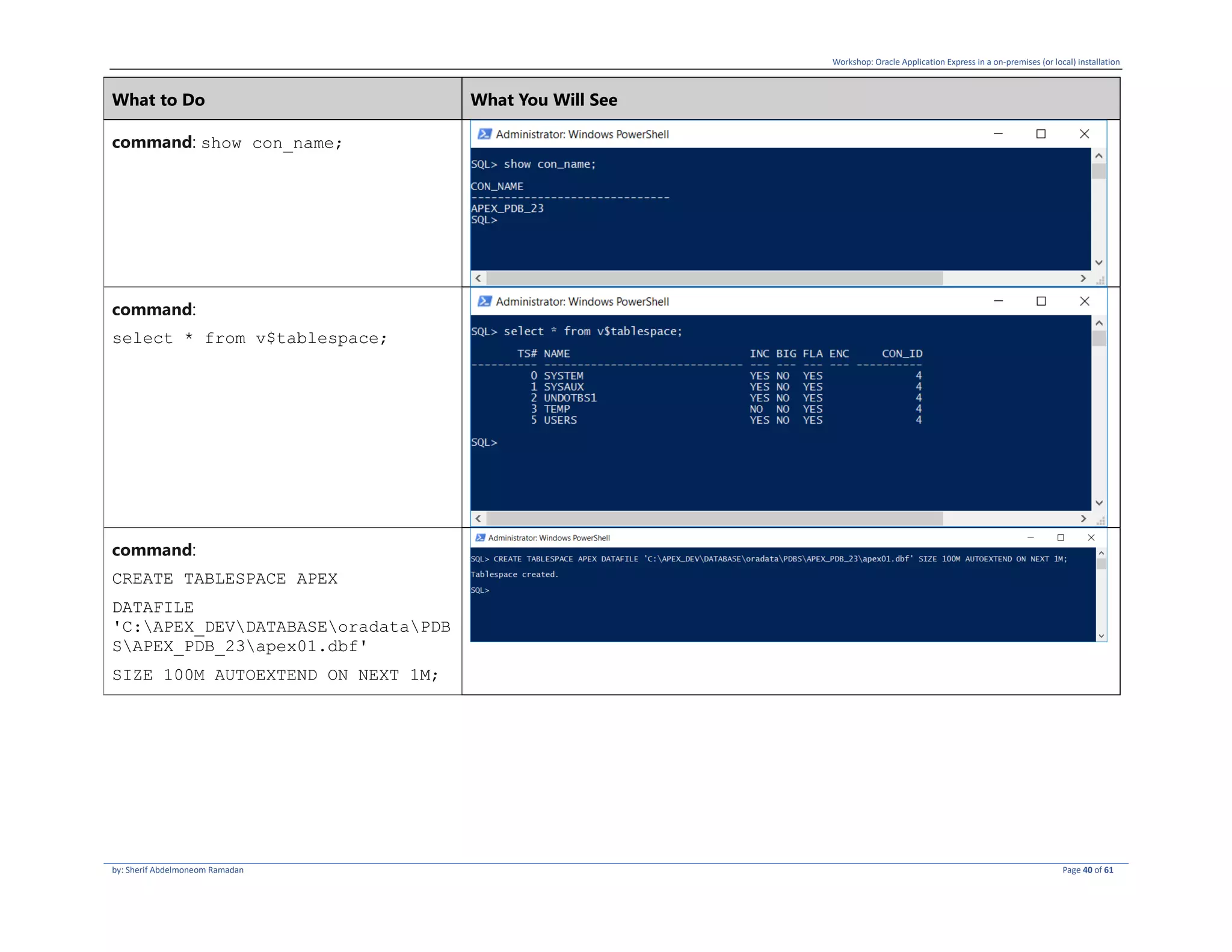 Step-by-Step: APEX Installation on Tomcat (Windows Server 2016) | PDF
