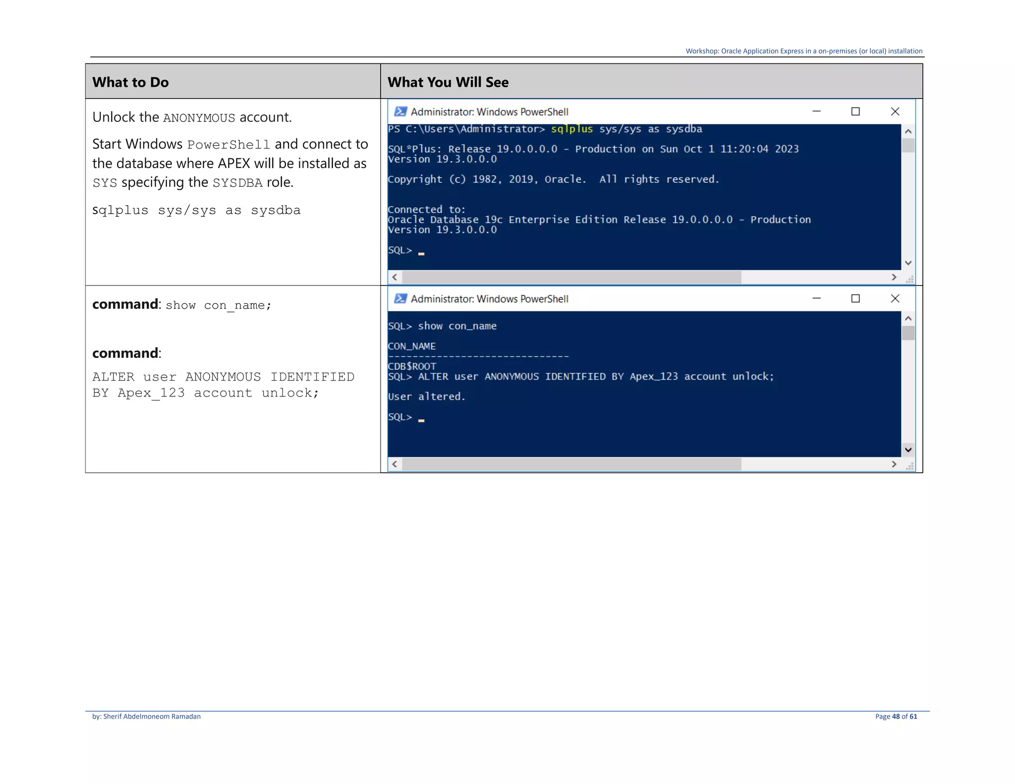 Step By Step Apex Installation On Tomcat Windows Server 2016 Ppt