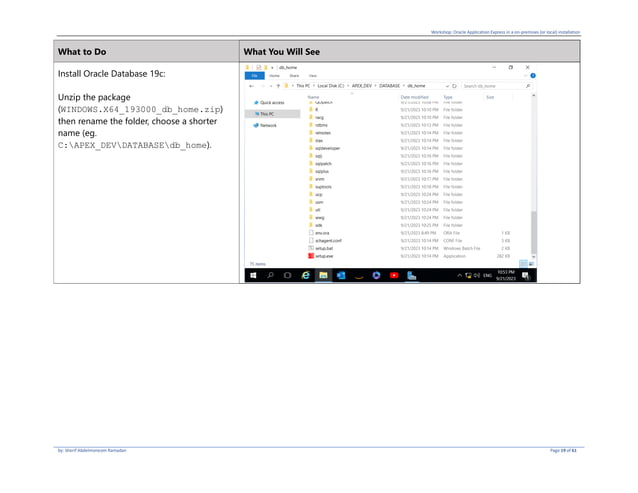 Step-by-Step: APEX Installation on Tomcat (Windows Server 2016) | PDF