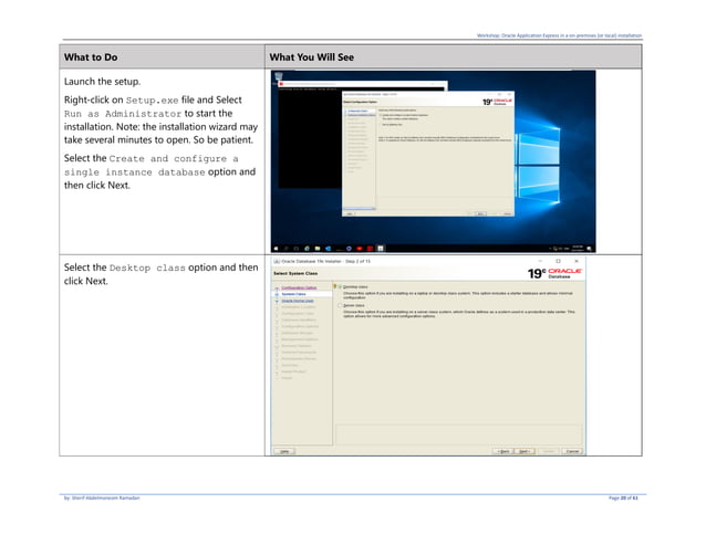 Step-by-Step: APEX Installation on Tomcat (Windows Server 2016) | PDF