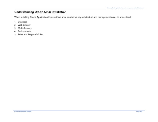 Step By Step Apex Installation On Tomcat Windows Server 2016 Pdf