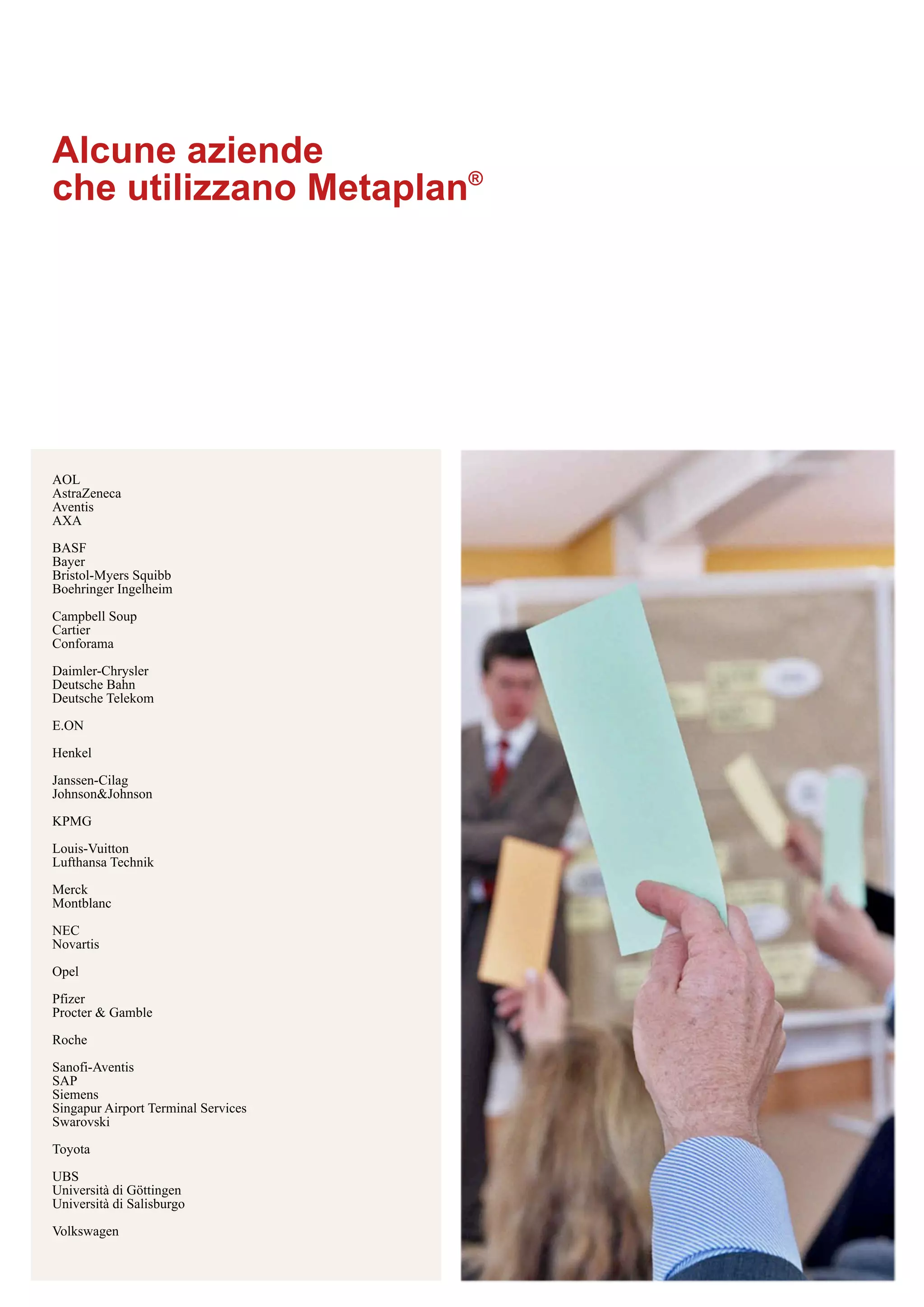 Organizzare con Metaplan | PDF