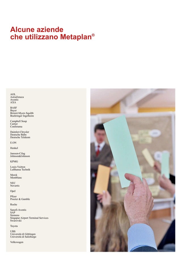 Organizzare con Metaplan | PDF