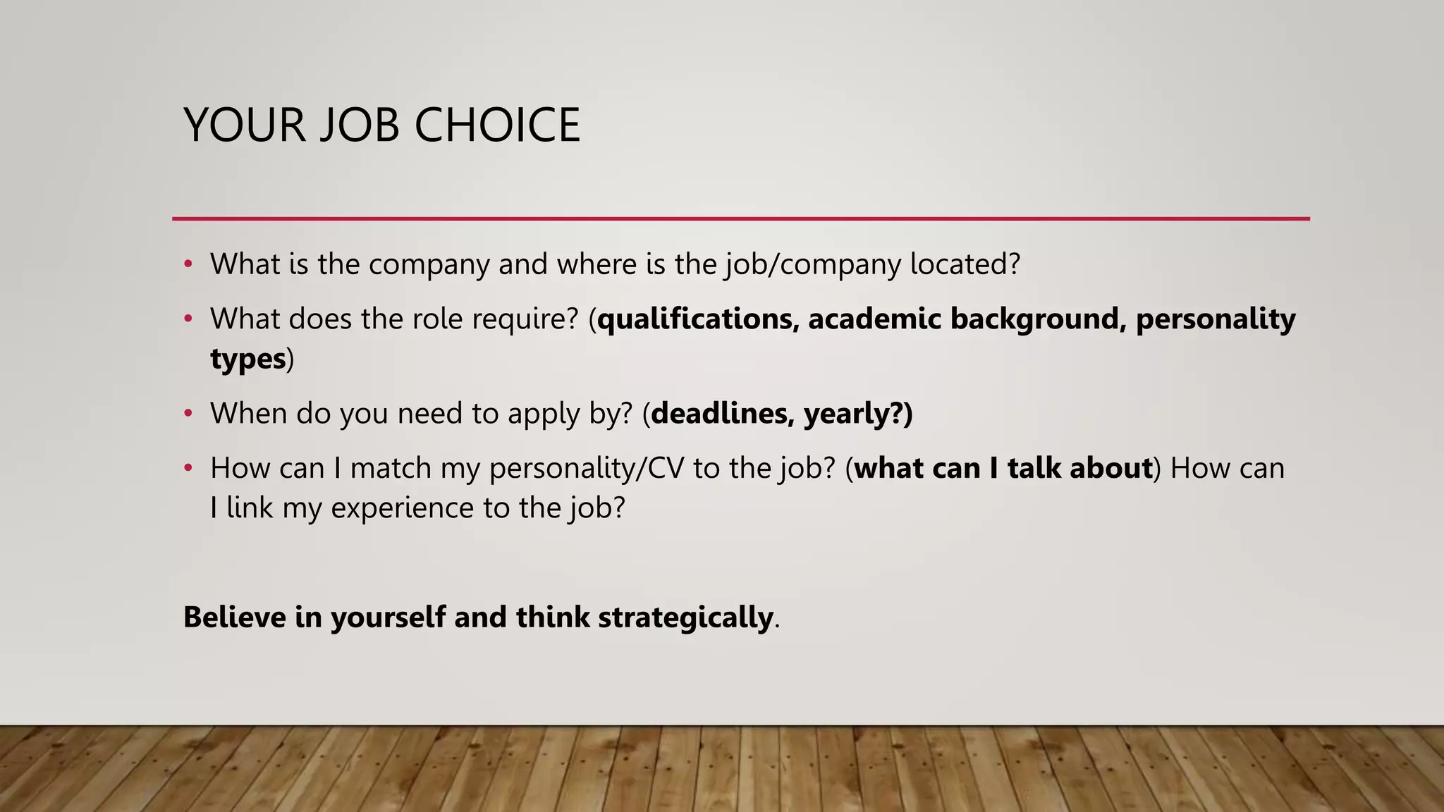 Workshop Part 2.pptx | Resume Writing and Advice | Job Search