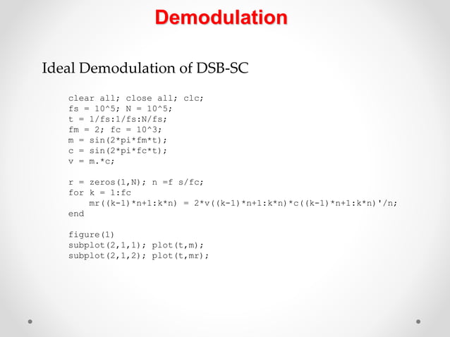Signal and image processing on satellite communication using MATLAB | PPT