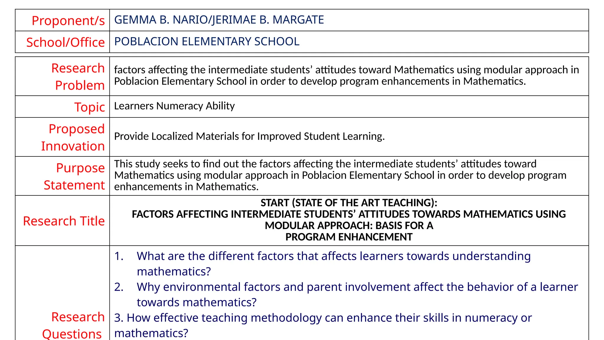 WORKSHOPPOBLACION in making an action plan | PPTX