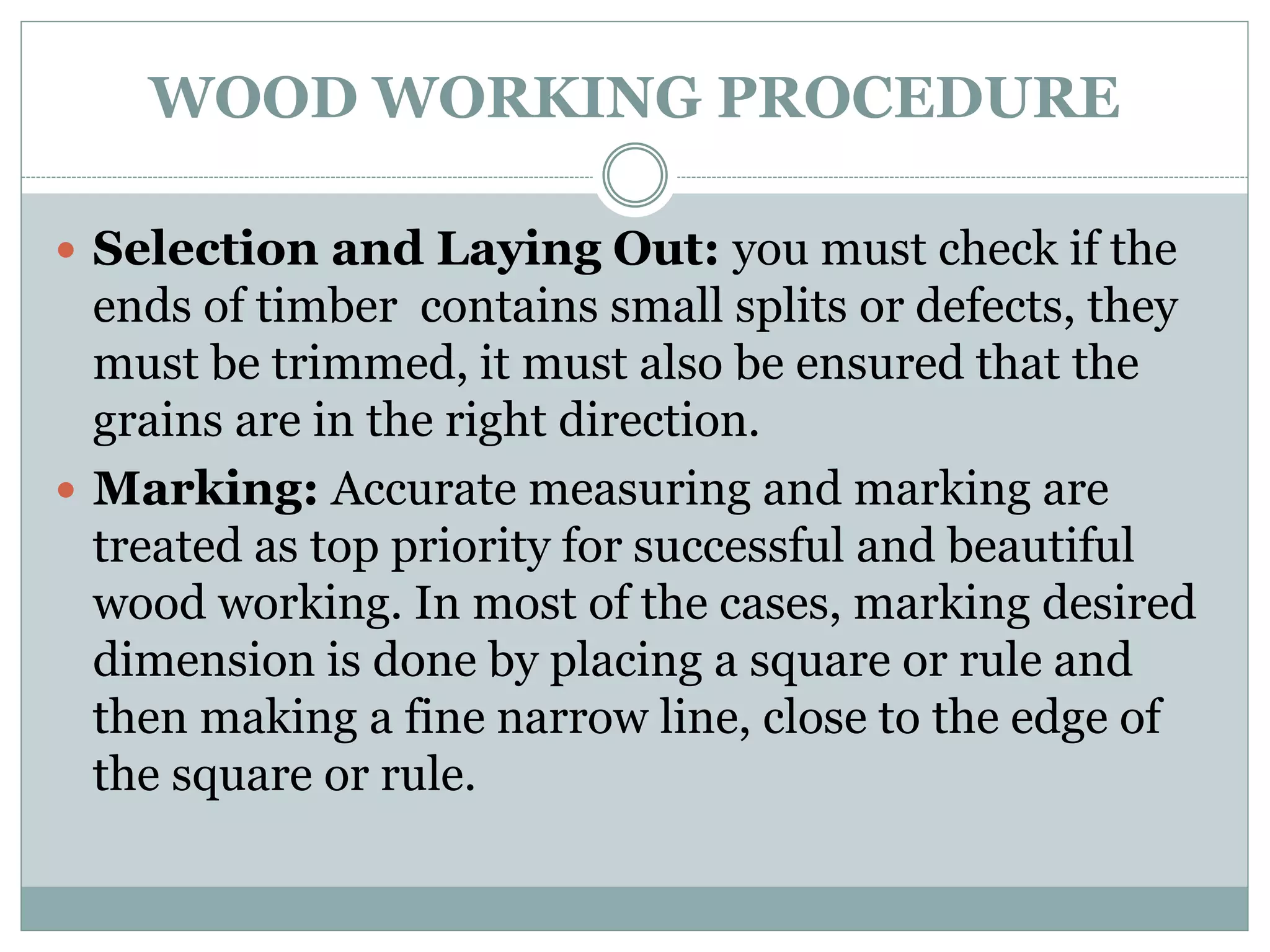 Workshop practice i | PPTX