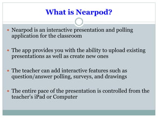 St John's Grammar School PD, Nearpod workshop presentation | PPT