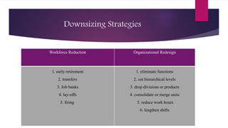 Presentation on Downsizing | PPTX