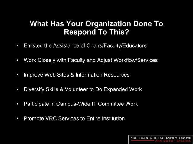 Selling Visual Resources: Communication and Marketing Strategies for ...