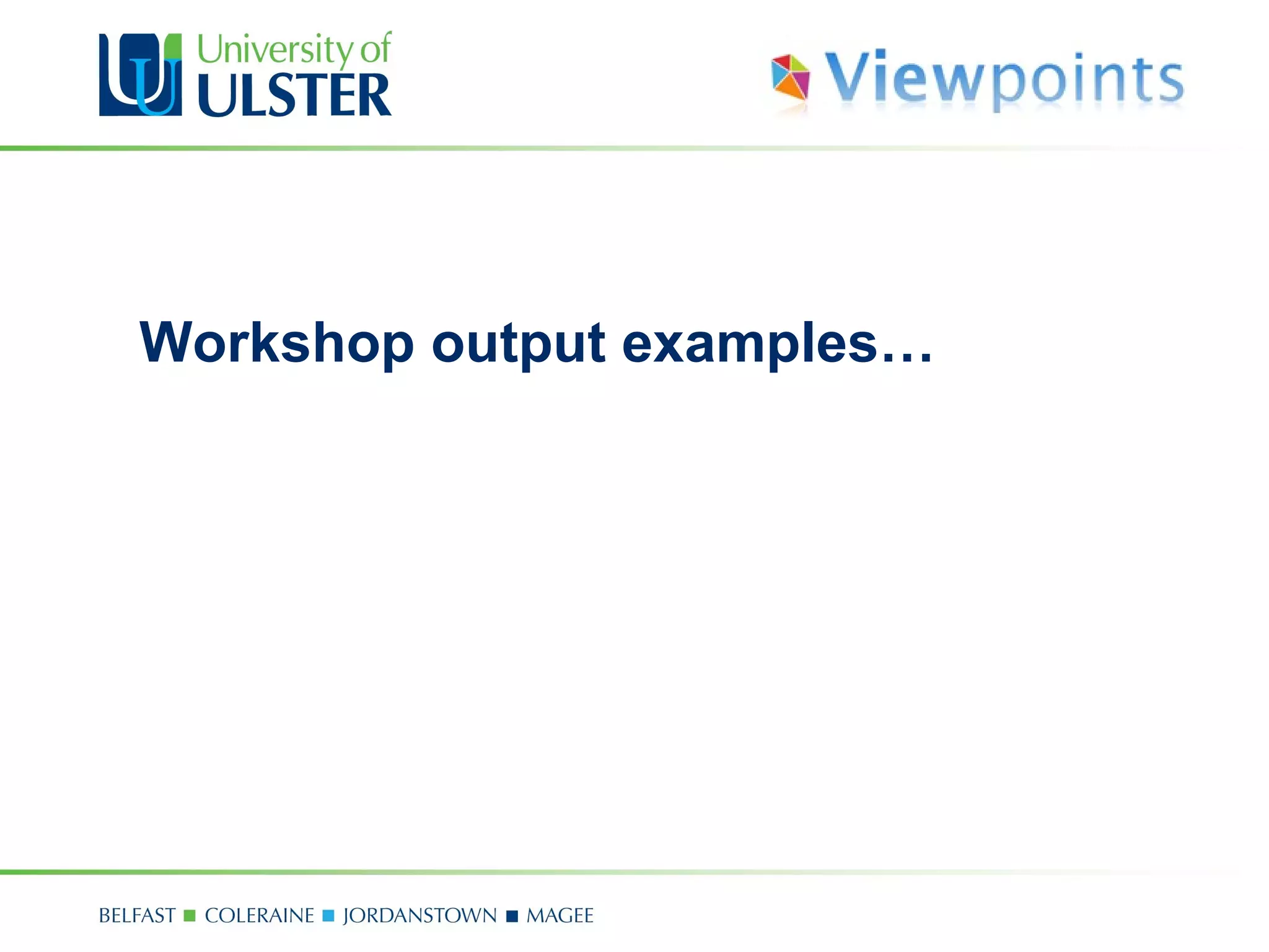 Workshop Presentation Template | PPT
