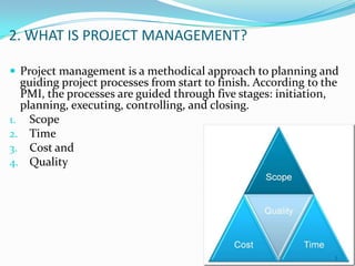 Work shop project management | PPT