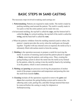 Casting project report | PDF