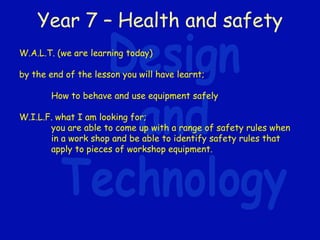 Workshop safety | PPTX