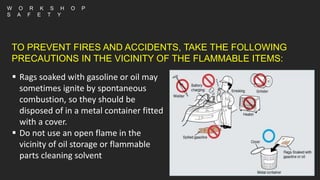 WORKSHOP SAFETY 2023.pptx | First Aid | Injuries