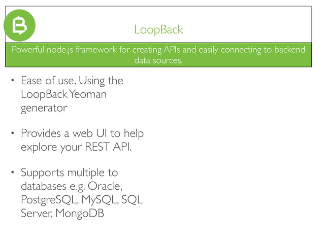 Building Mobile Apps With Ionic And Loopback Ppt