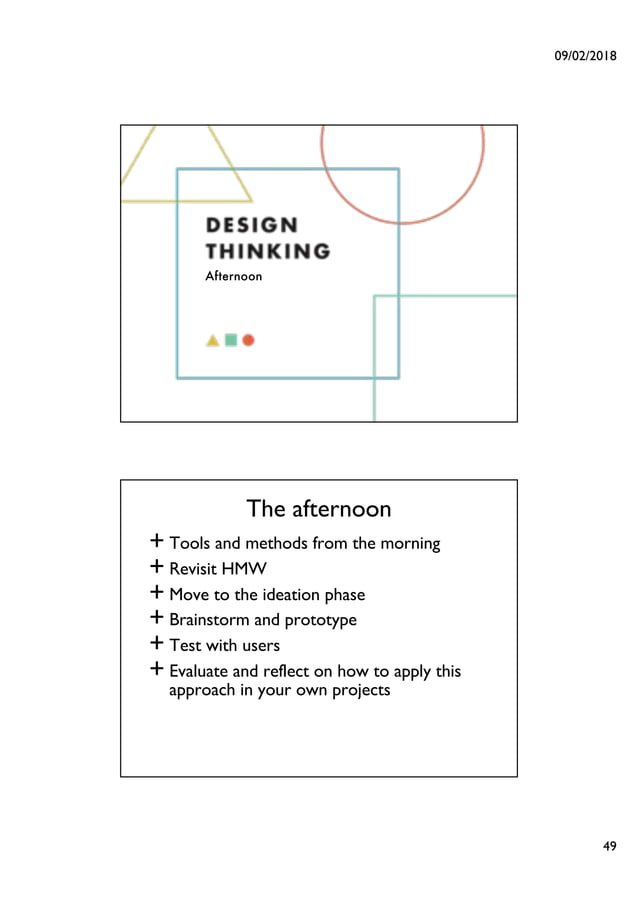 Workshop Designing the future: Design thinking for libraries | PDF ...