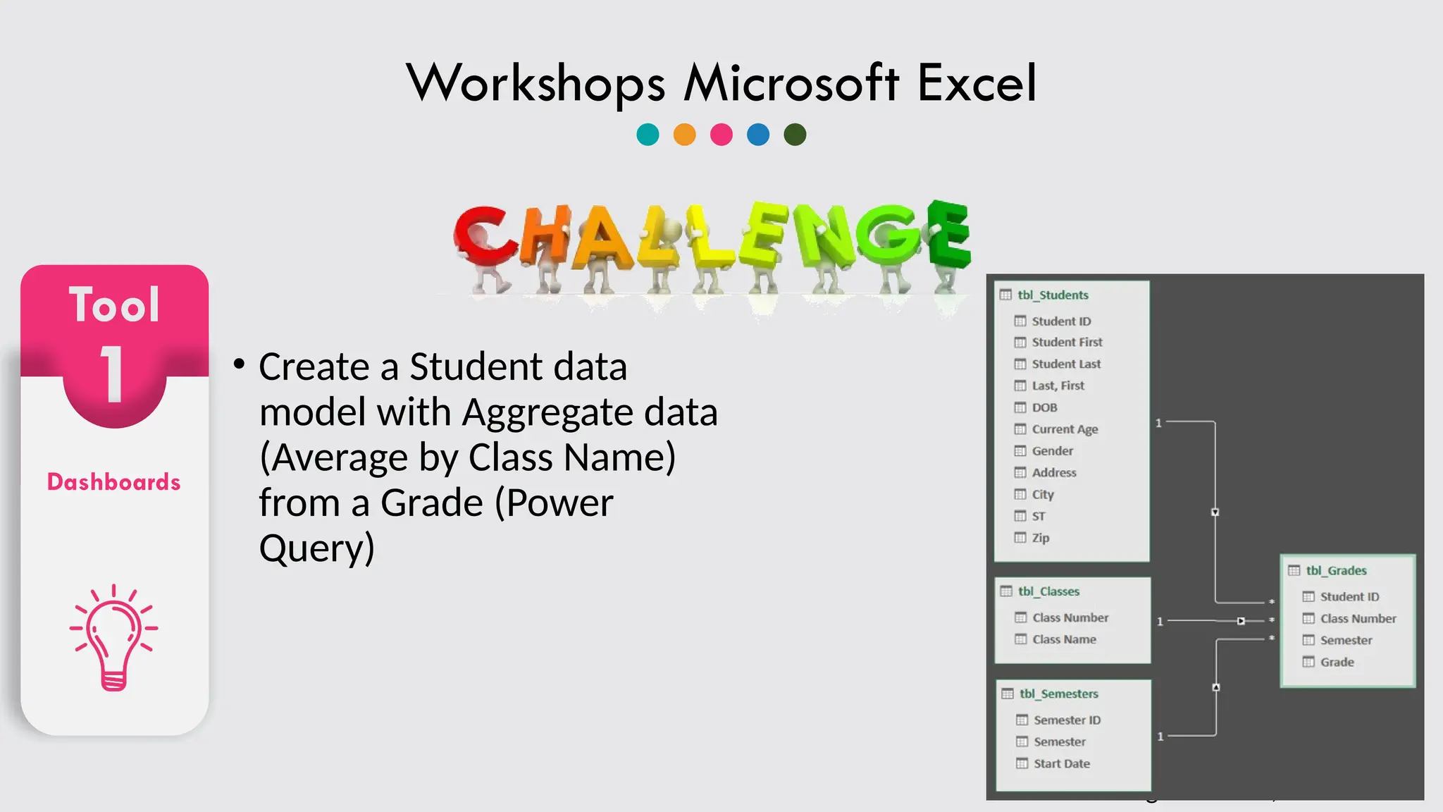 Workshops Microsoft Excel_2.6.pptx para ajuda | PPT