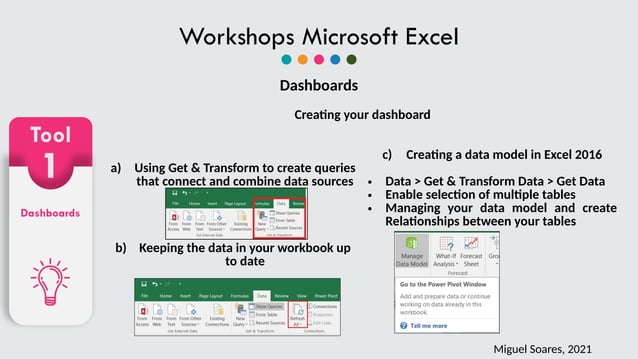 Workshops Microsoft Excel_2.6.pptx para ajuda | PPT
