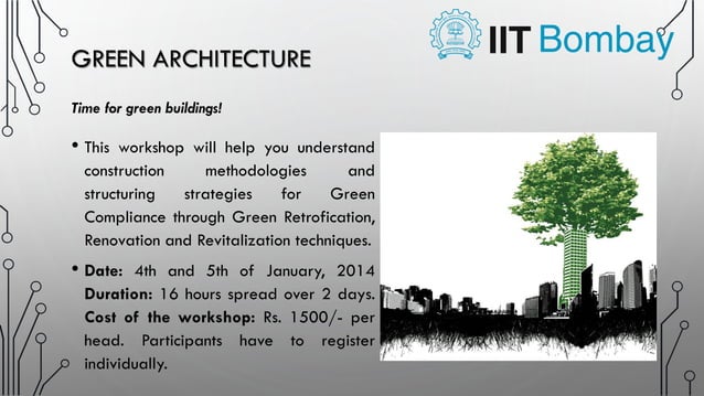 Workshops, techfest 2014, iit bombay | PPT