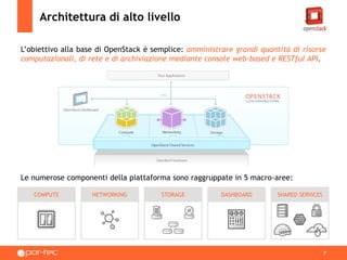 Panoramica sul progetto OpenStack | PDF