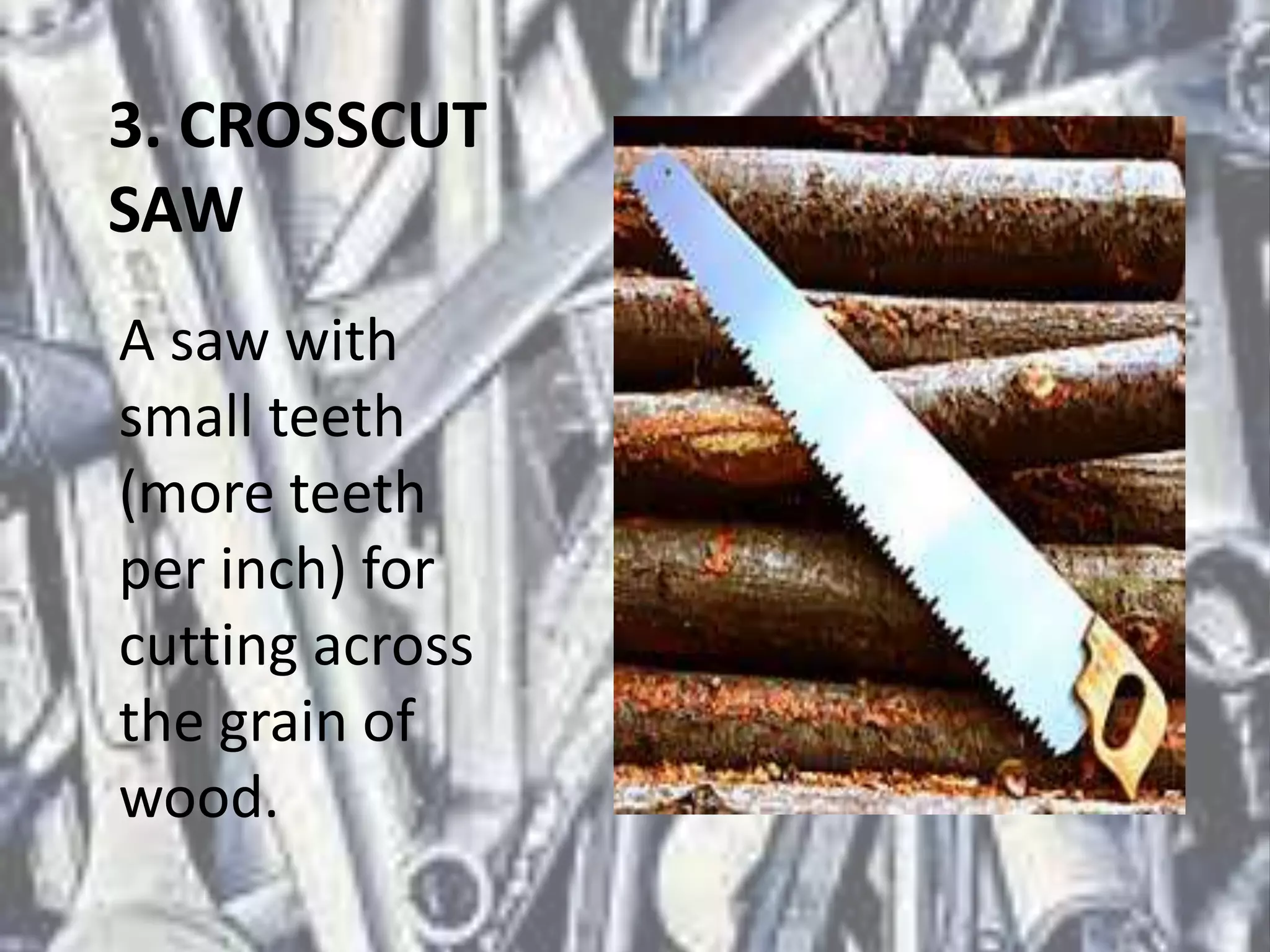 Workshop technology hand basic tools | PPTX