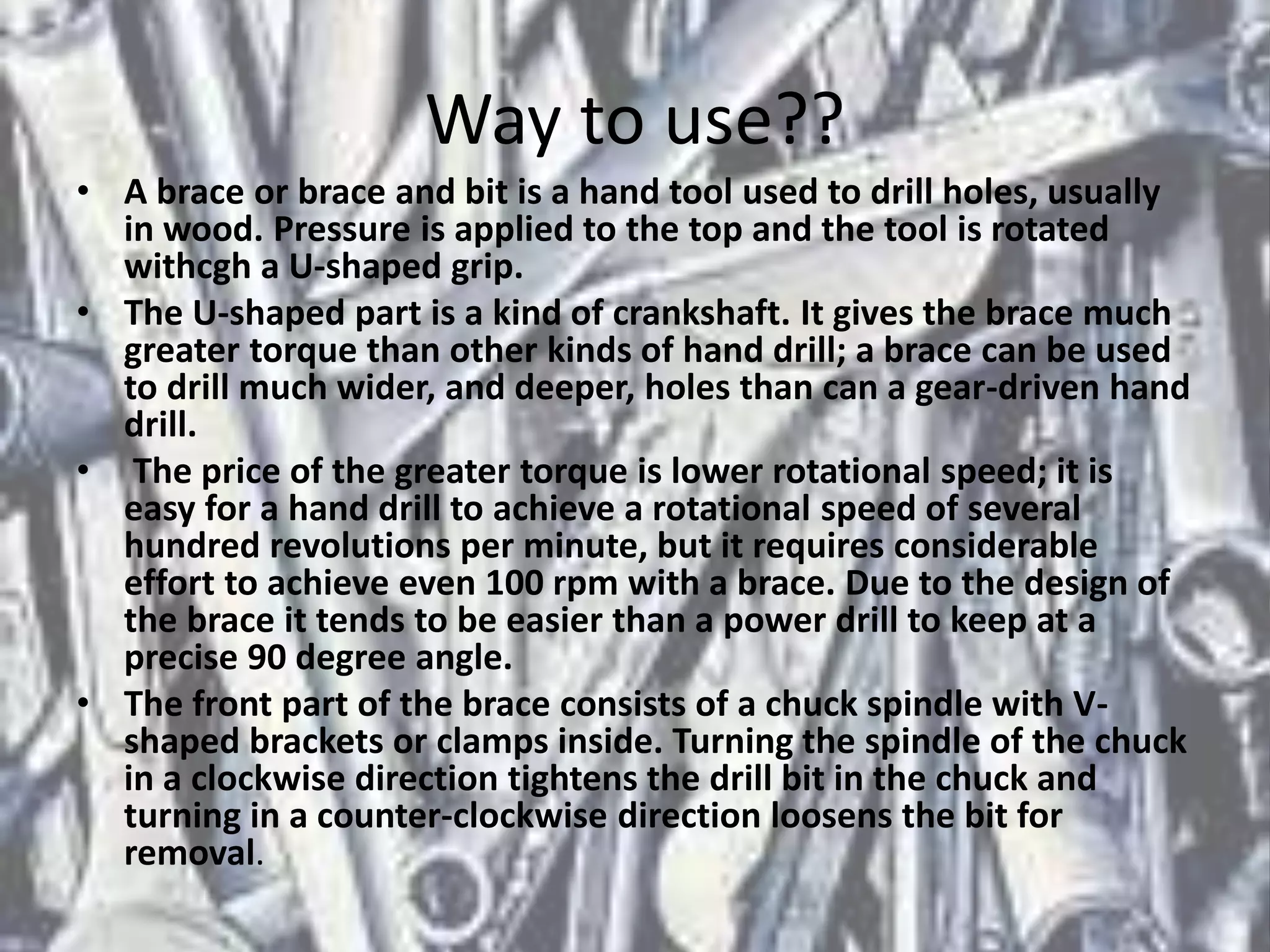 Workshop technology hand basic tools | PPTX