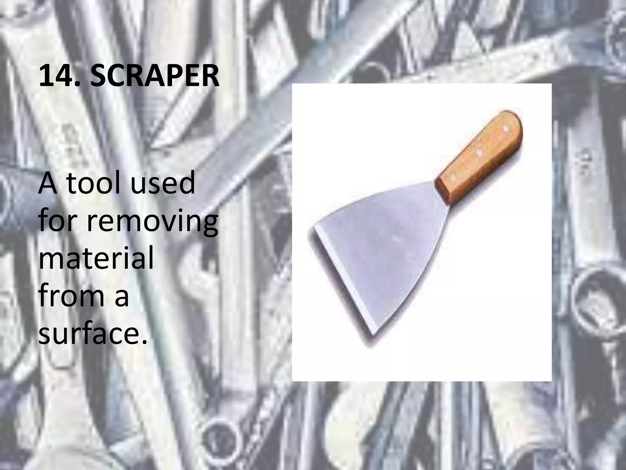 Workshop technology hand basic tools | PPTX